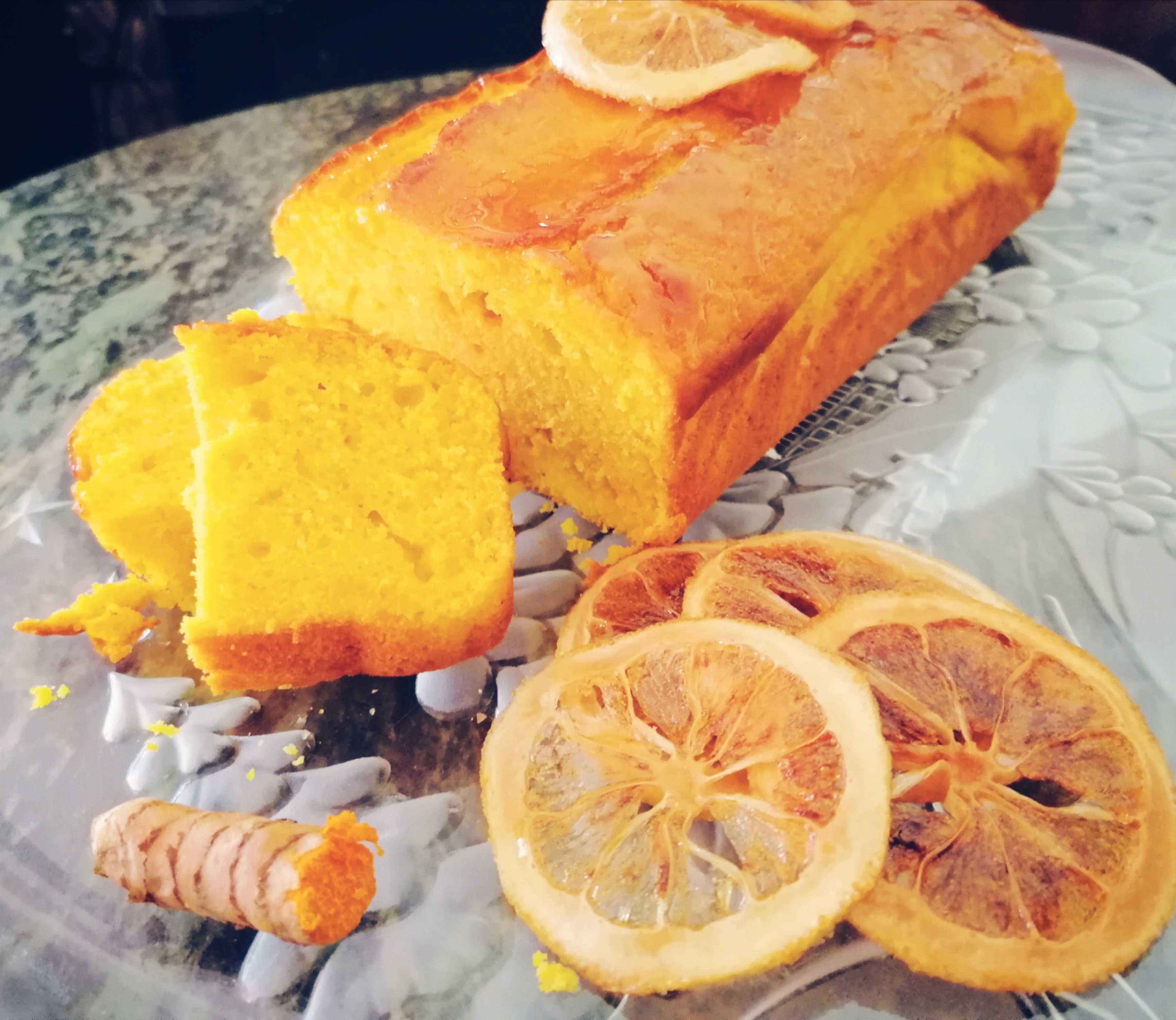 Lemon & Turmeric Cake – QuIrKaLiCiOuS